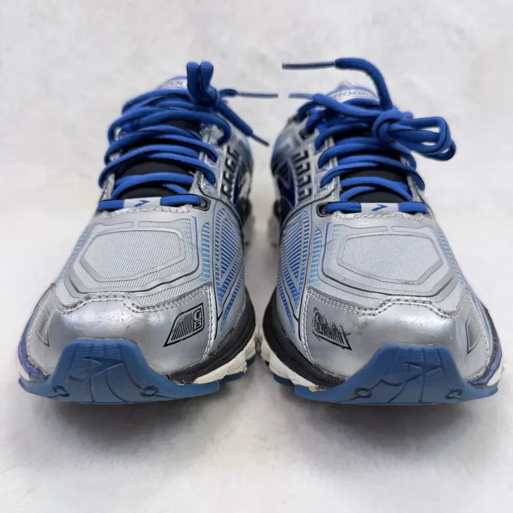 Brooks | Shoes | Brooks Glycerin 3 Mens Running Shoes Silver Blue Size ...